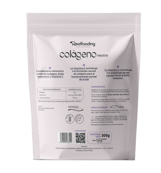 Colágeno neutro en polvo sin sabor ni azúcares | Realfooding – REALFOODING