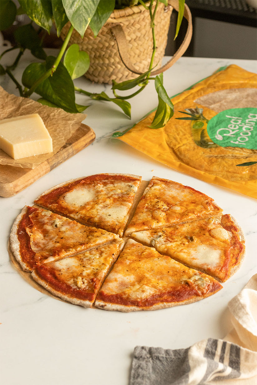 Base de pizza 100% Integral | Realfooding – REALFOODING